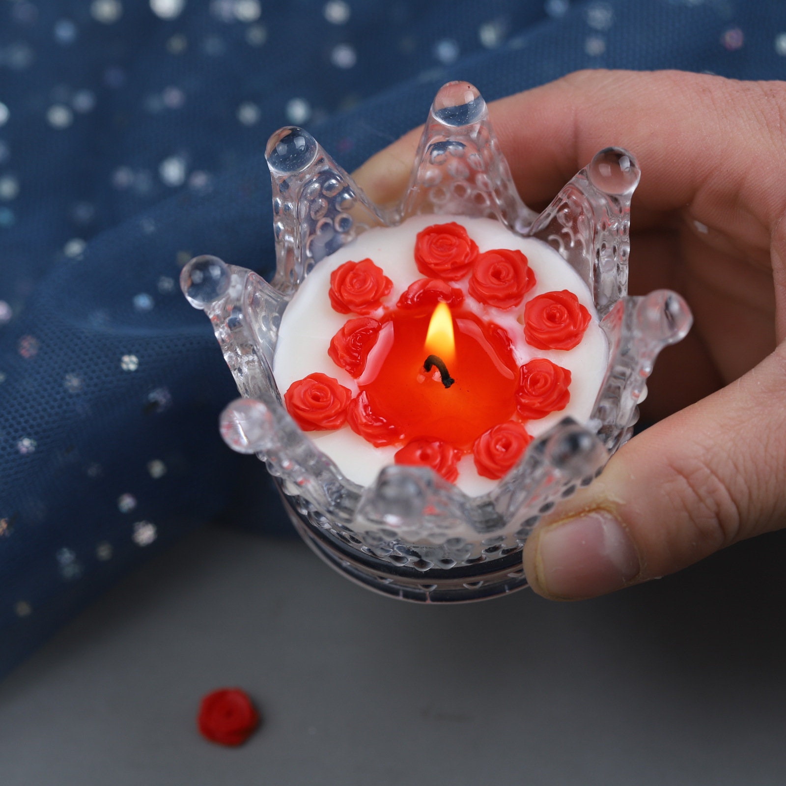 Mini Rose Silicone Mold Tiny Flowers Cabochon UV Resin Mold - Etsy