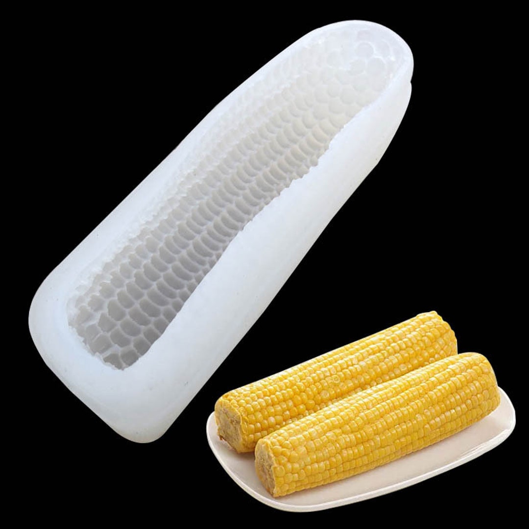3D Corn Silicone Mold Corn Shape Mousse Cake Mold Food Lover Resin Mold ...