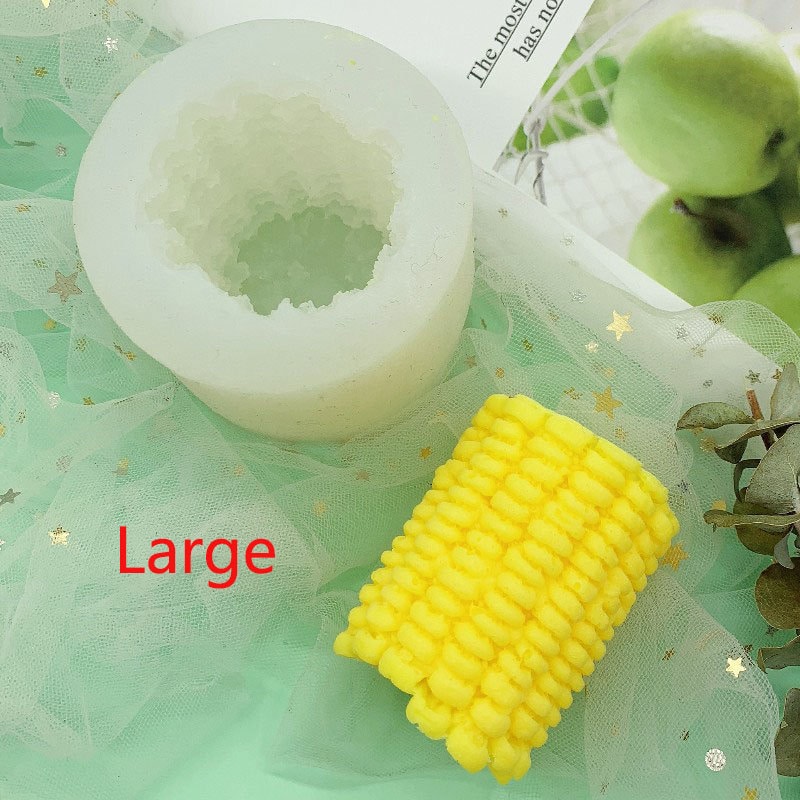 3D Corn Silicone Mold Life Size Vegetable Silicone Mold Wax - Etsy