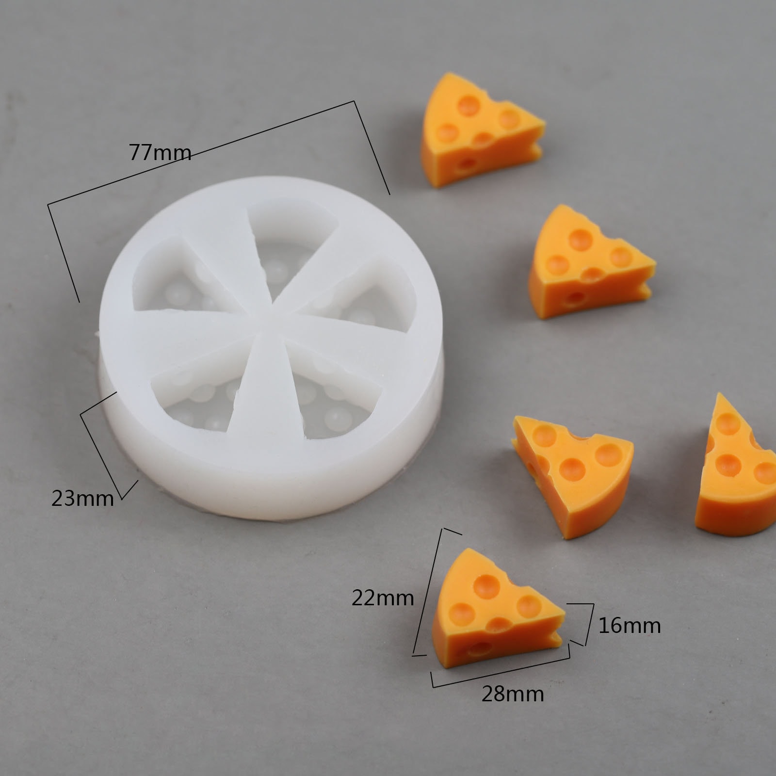 Mini Cheese Silicone Mold Kawii Food Mold Jewelry Making Mouse Theme ...