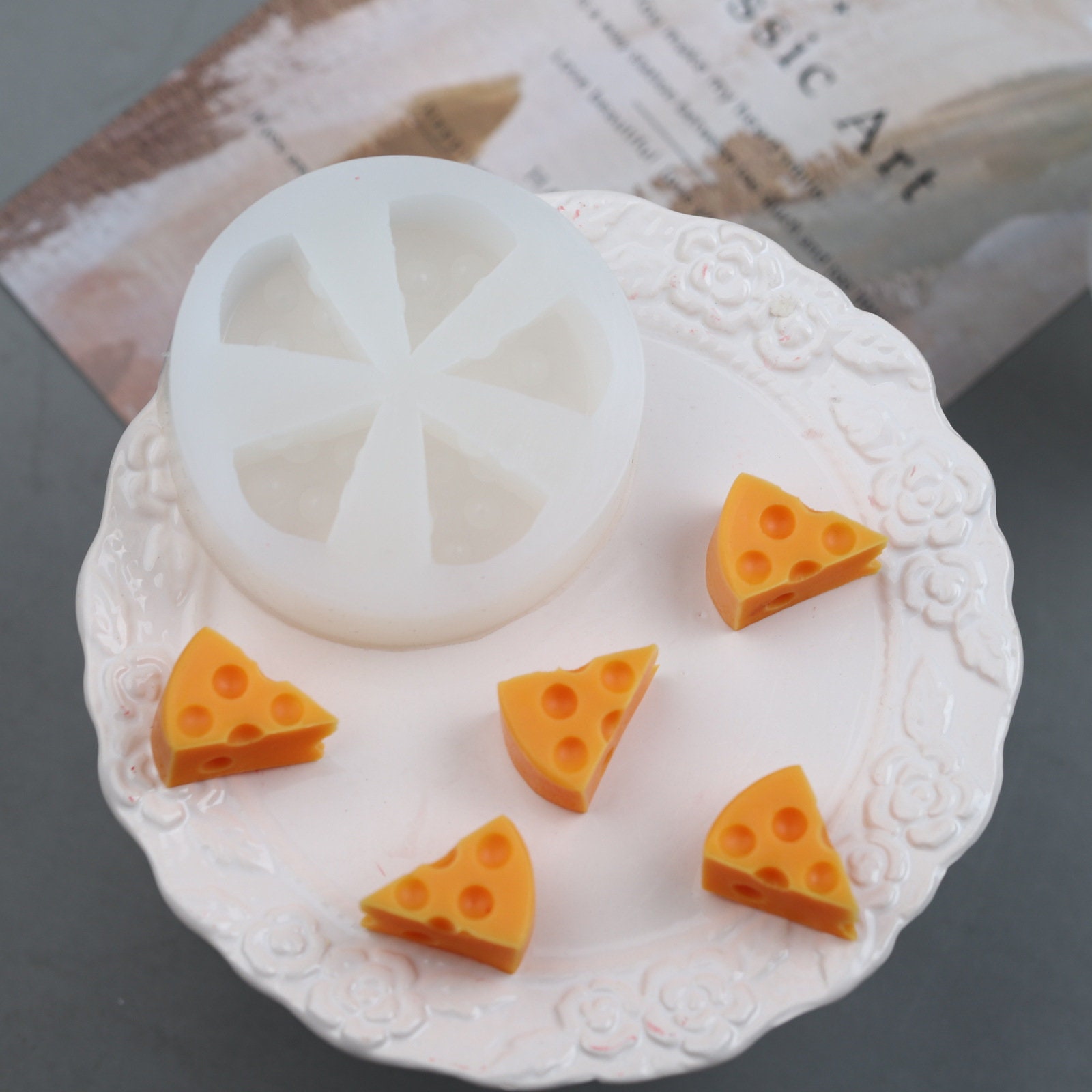 Mini Cheese Silicone Mold Kawii Food Mold Jewelry Making Mouse Theme ...