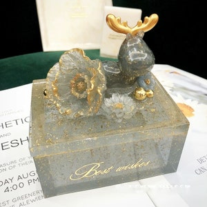 Tissue Box Resin Mold Trinket Box Silicone Mold Handmade Box Epoxy ...