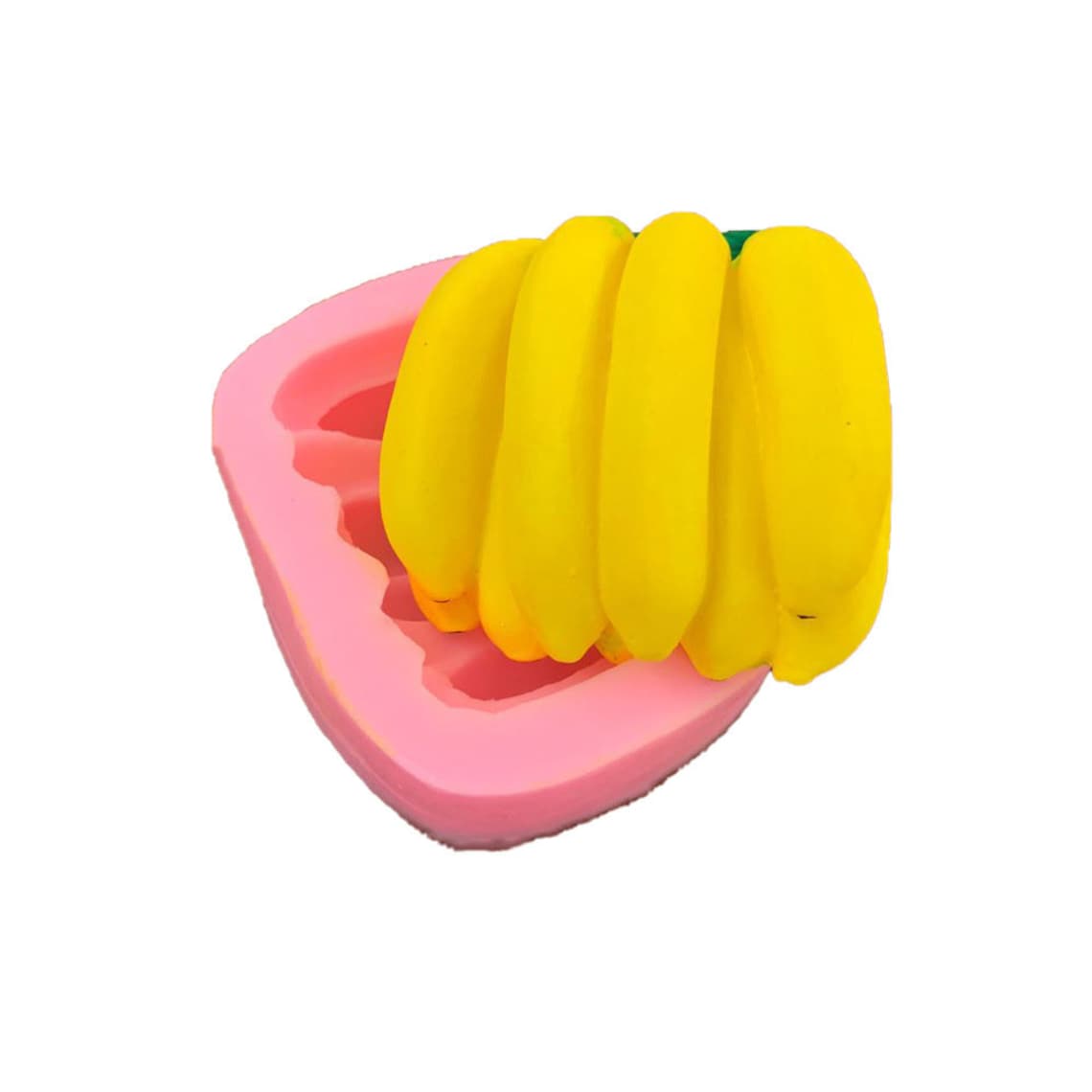 Banana Bunch Silicone Mold 3D Cute Fruit Mold for Clay Plaster - Etsy