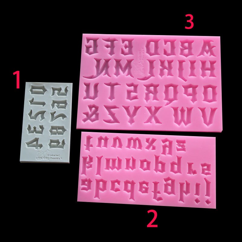 Letter Silicone Mold Alphabet Resin Mold Full Alphabet - Etsy
