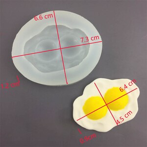 Instant Noodles Silicone Mold Poached Eggs Mold Realistic Food Kawaii ...