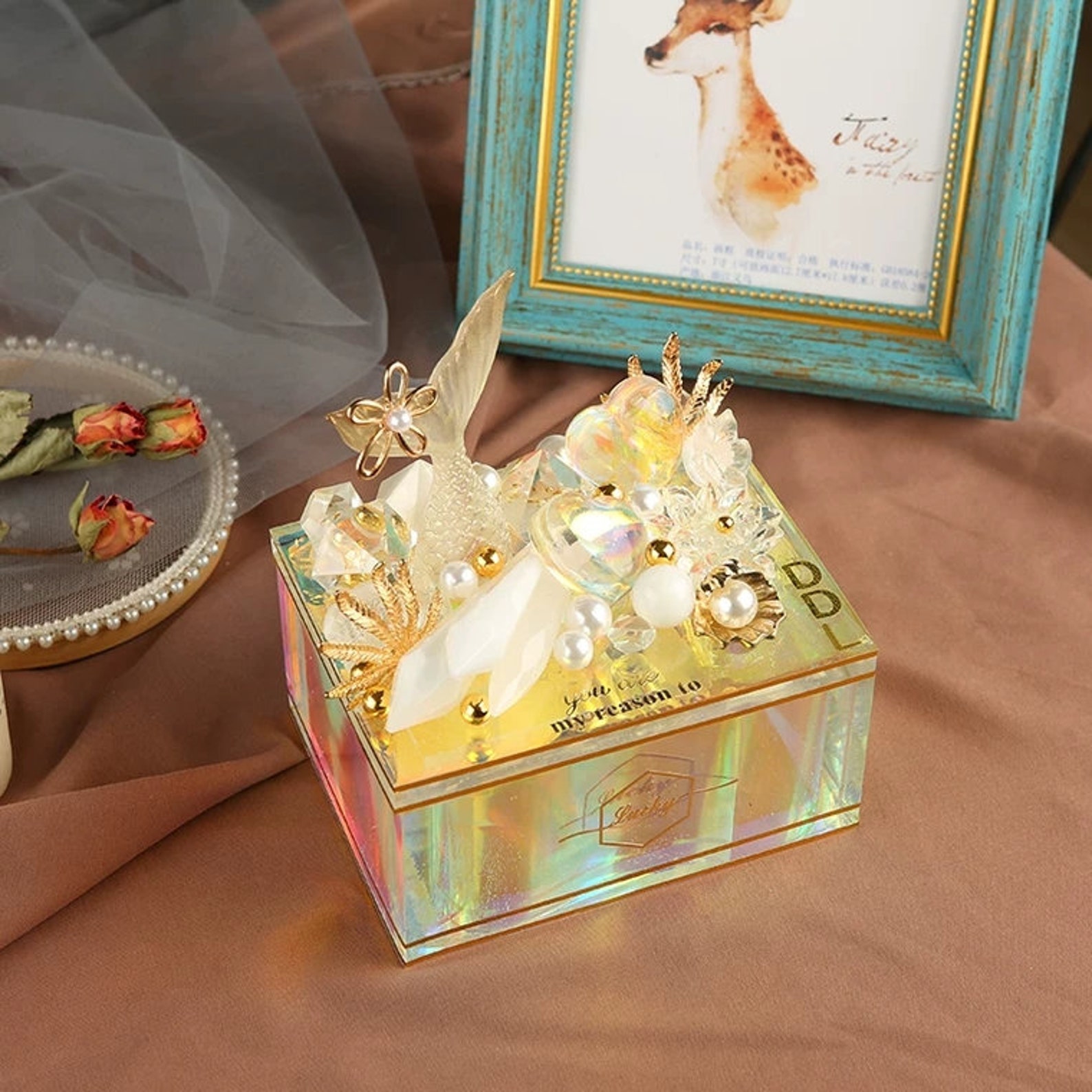 Tissue Box Resin Mold Trinket Box Silicone Mold Handmade Box Epoxy ...