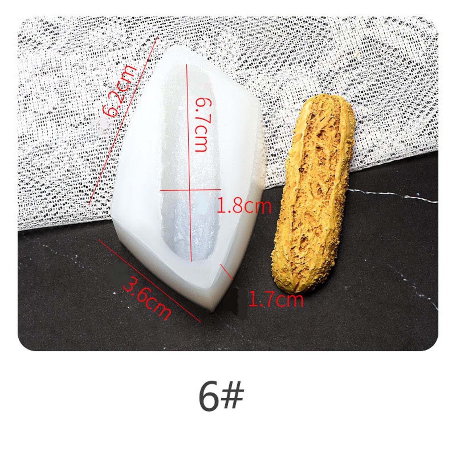 Realistic Mini Bread Mold Hot Dog Silicone Mold Kawaii Fake Food Mold ...