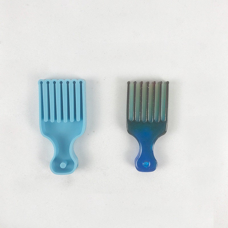 Hair Comb Resin Mold Hair Pick Mold Silicone Mold Handmade - Etsy