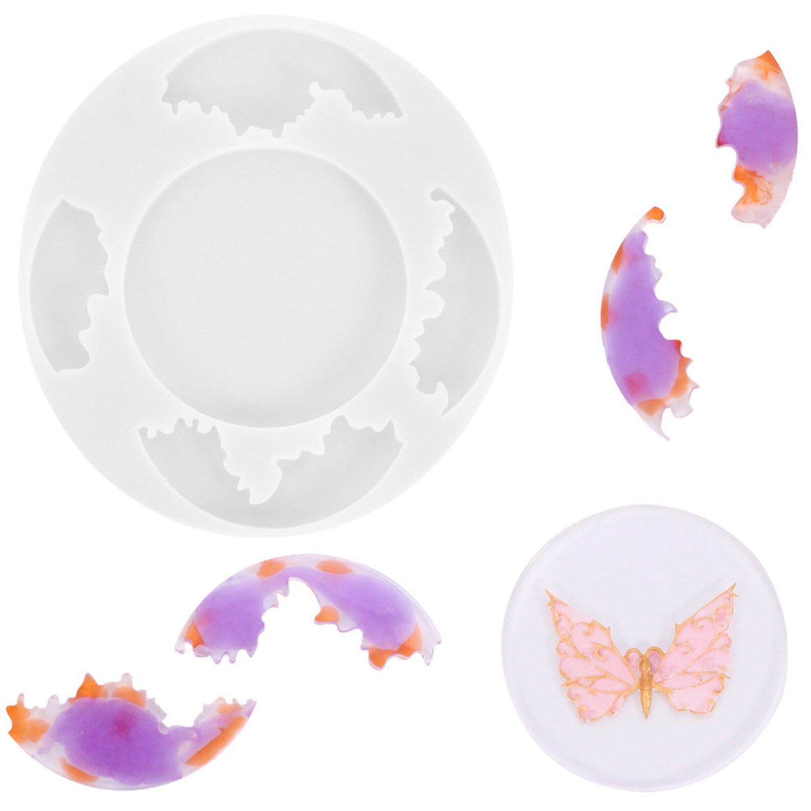 Irregular Silicone Mold Large Coaster Mould Resin Epoxy Mould Geode ...