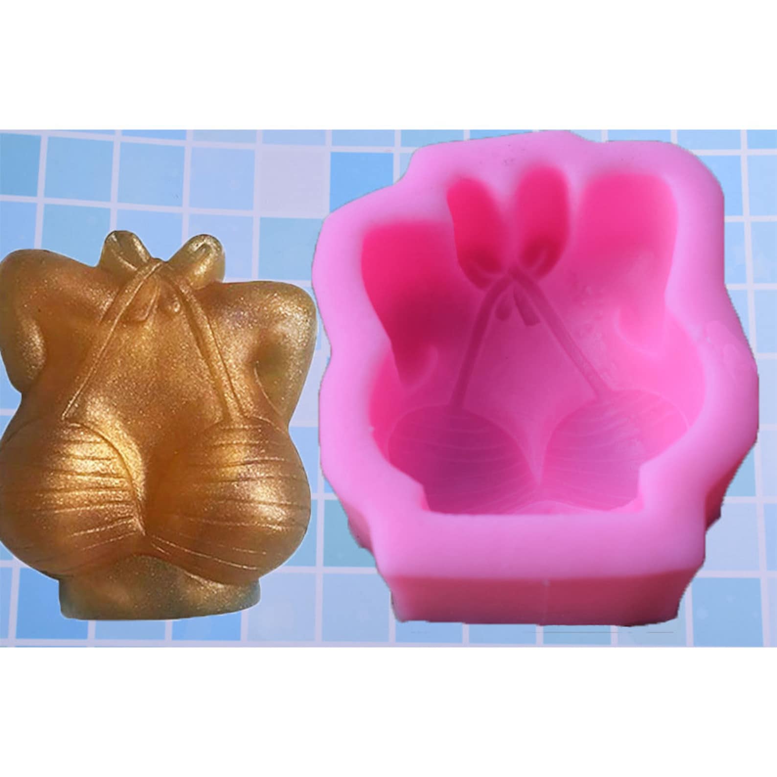3D Bikini Silicone Moldbuttocks Moldboobs Resin Mold chest - Etsy