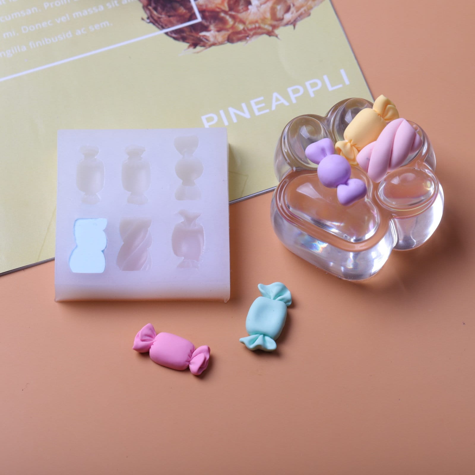 Mini Candy Silicone Mold Sweets Food Mold Jewelry Making Candle ...