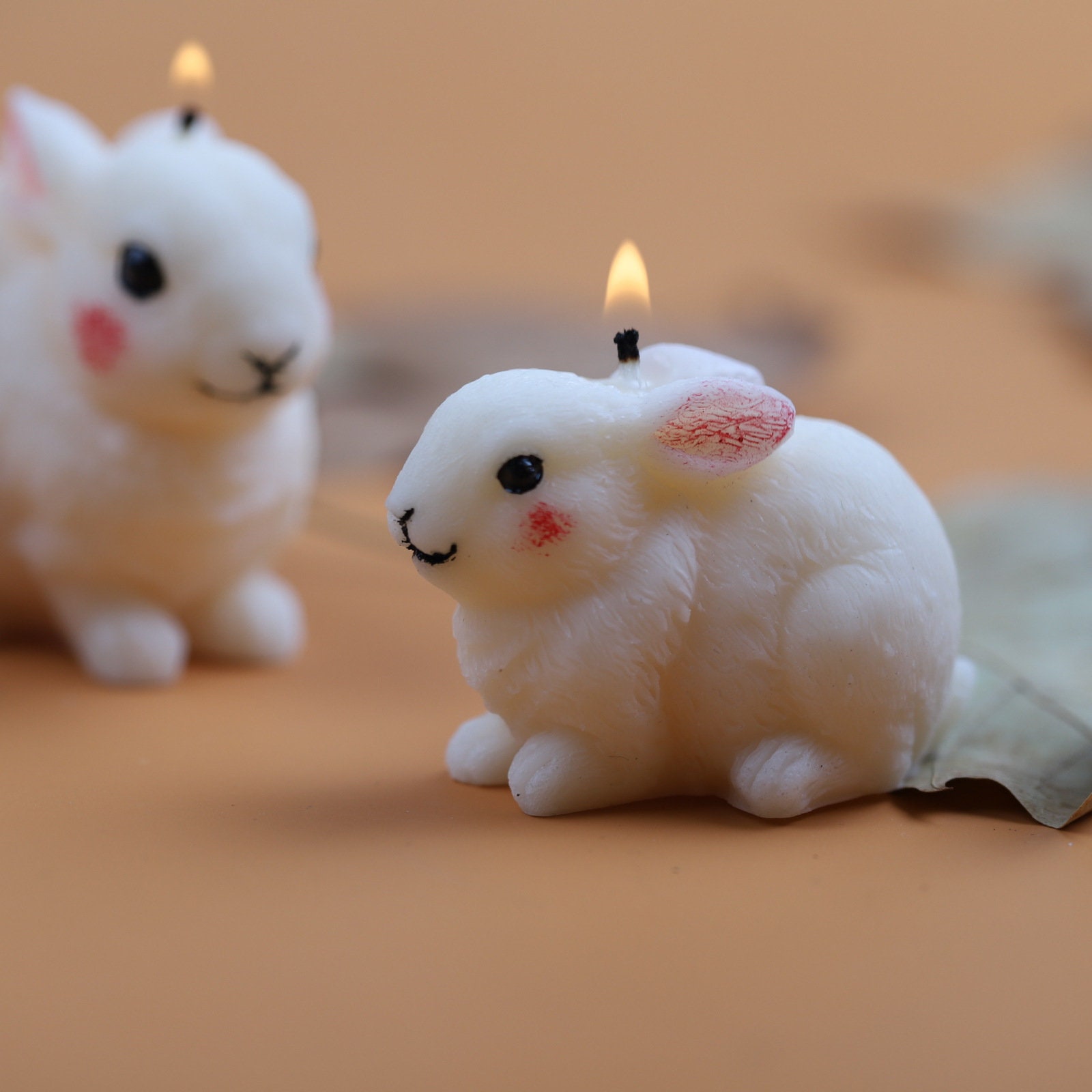 3D Rabbit Mold Bunny Silicone Mold Cute Animal Candle Mold - Etsy