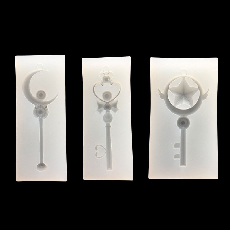 Moon Magic Wand Resin Mold Crescent Moon Wand Silicone Mold - Etsy