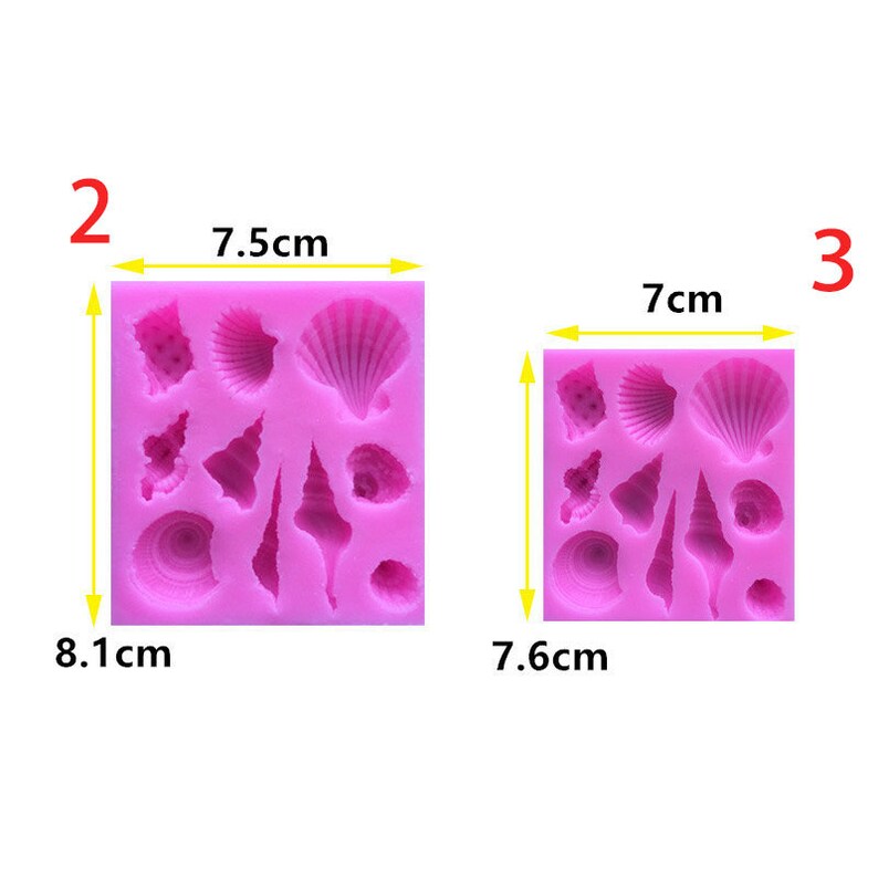 Starfish Resin Mold Sea Coral Silicone Mold Shell Silicone - Etsy