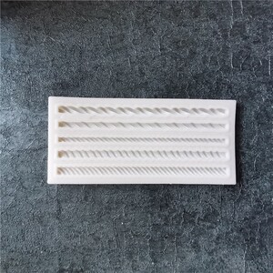 Weave Border Silicone Mold Braid Texture Rope Knit Mold for Fondant ...