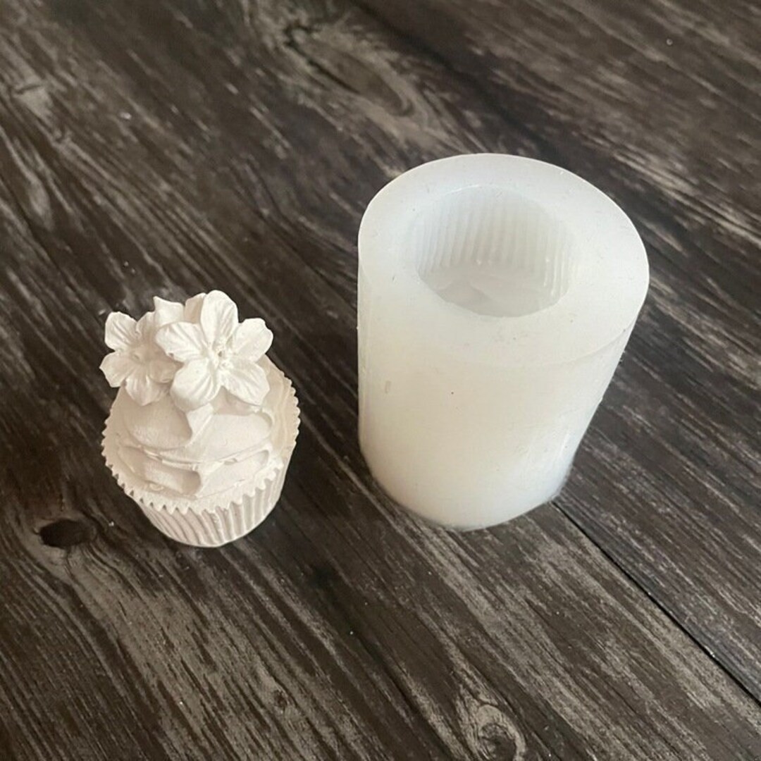 3D Frangipani Cupcake Silicone Mold Dessert Mold Kawaii Cake Mold Food ...