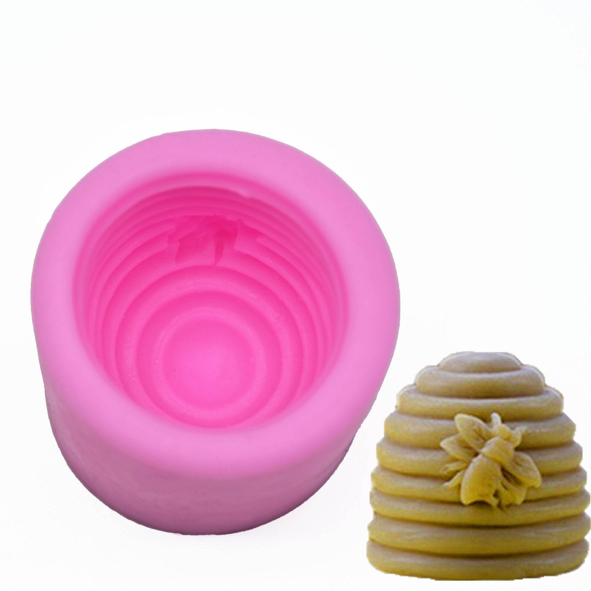 3D Honeycomb Silicone Mold Hexagon Candle Mold Bee Soap Mold Chocolate ...