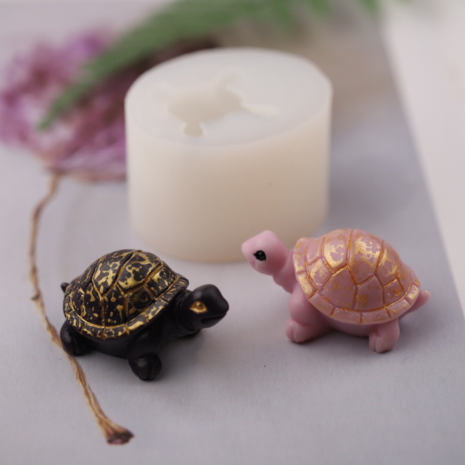 Cute Turtle Mold Little Tortoise Silicone Mold 3D Animal - Etsy