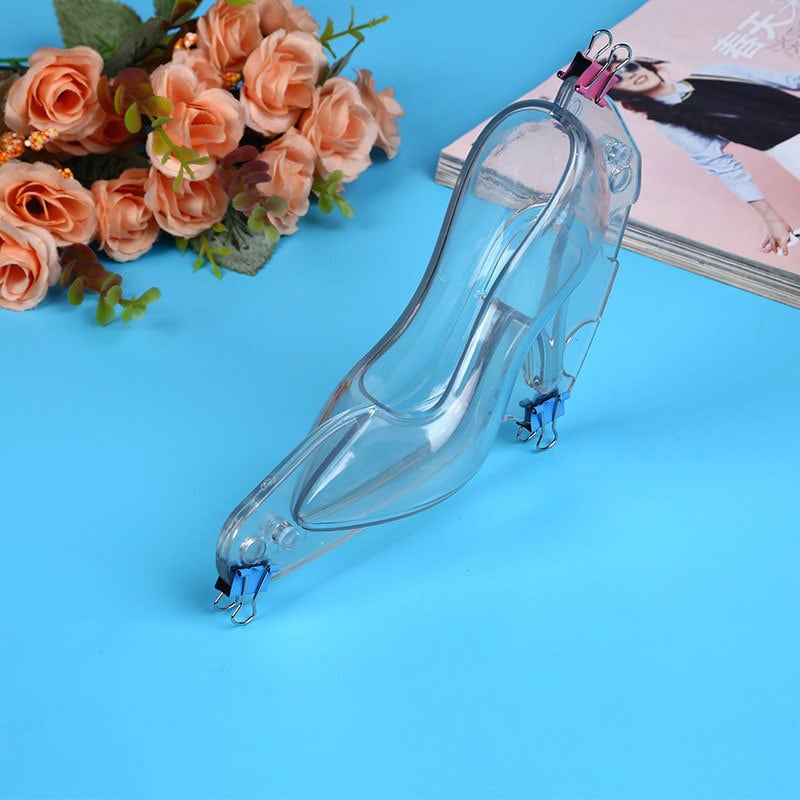 3D Transparent High Heel Shoes Plastic Mold,candy Plastic Mold ...