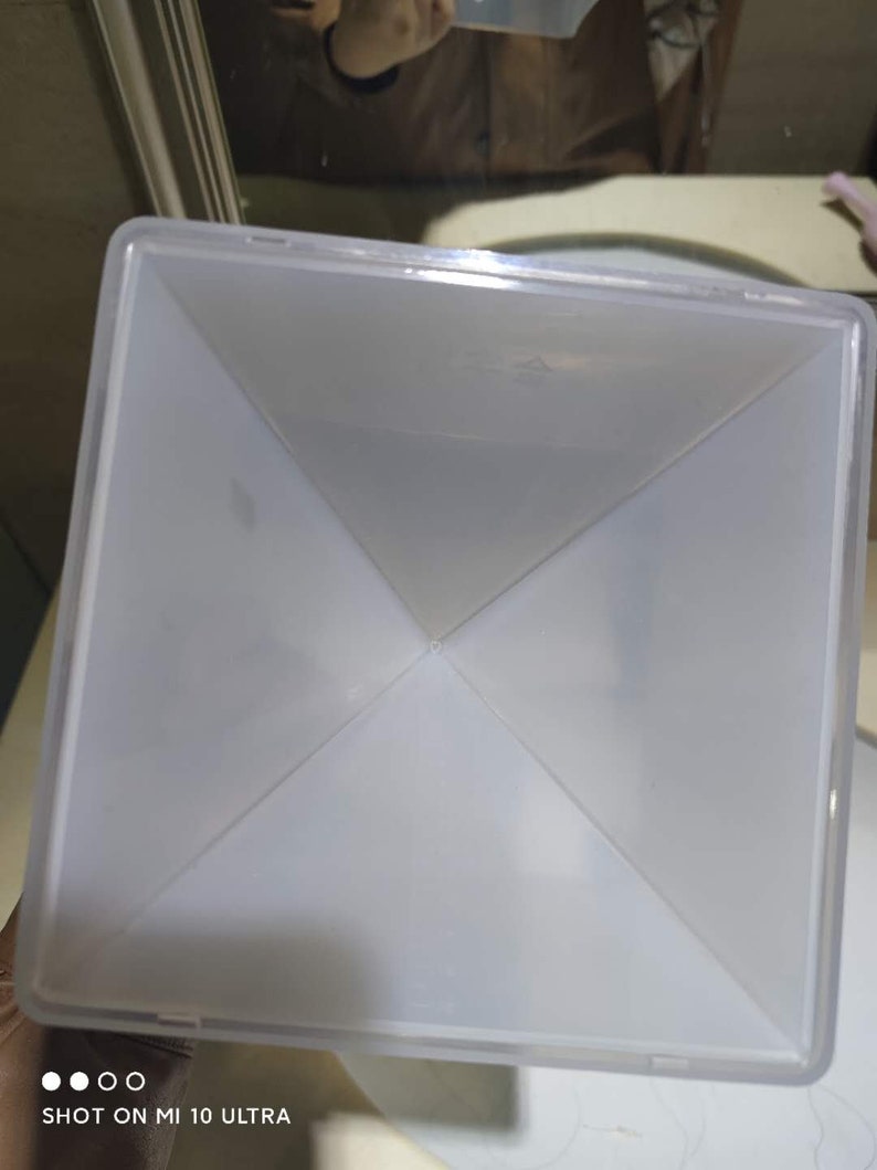 Large Crystal Pyramid Silicone Moldgeometry Resin Mold - Etsy