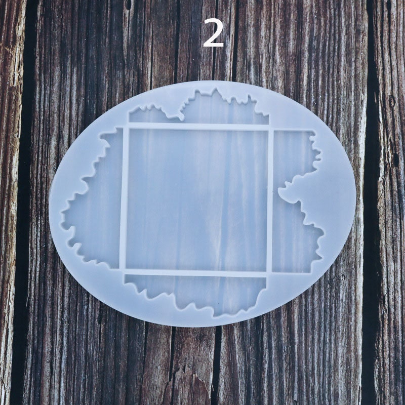 Irregular Silicone Mold Large Coaster Mould Resin Epoxy Mould - Etsy