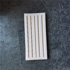 Weave Border Silicone Mold Braid Texture Rope Knit Mold for Fondant ...