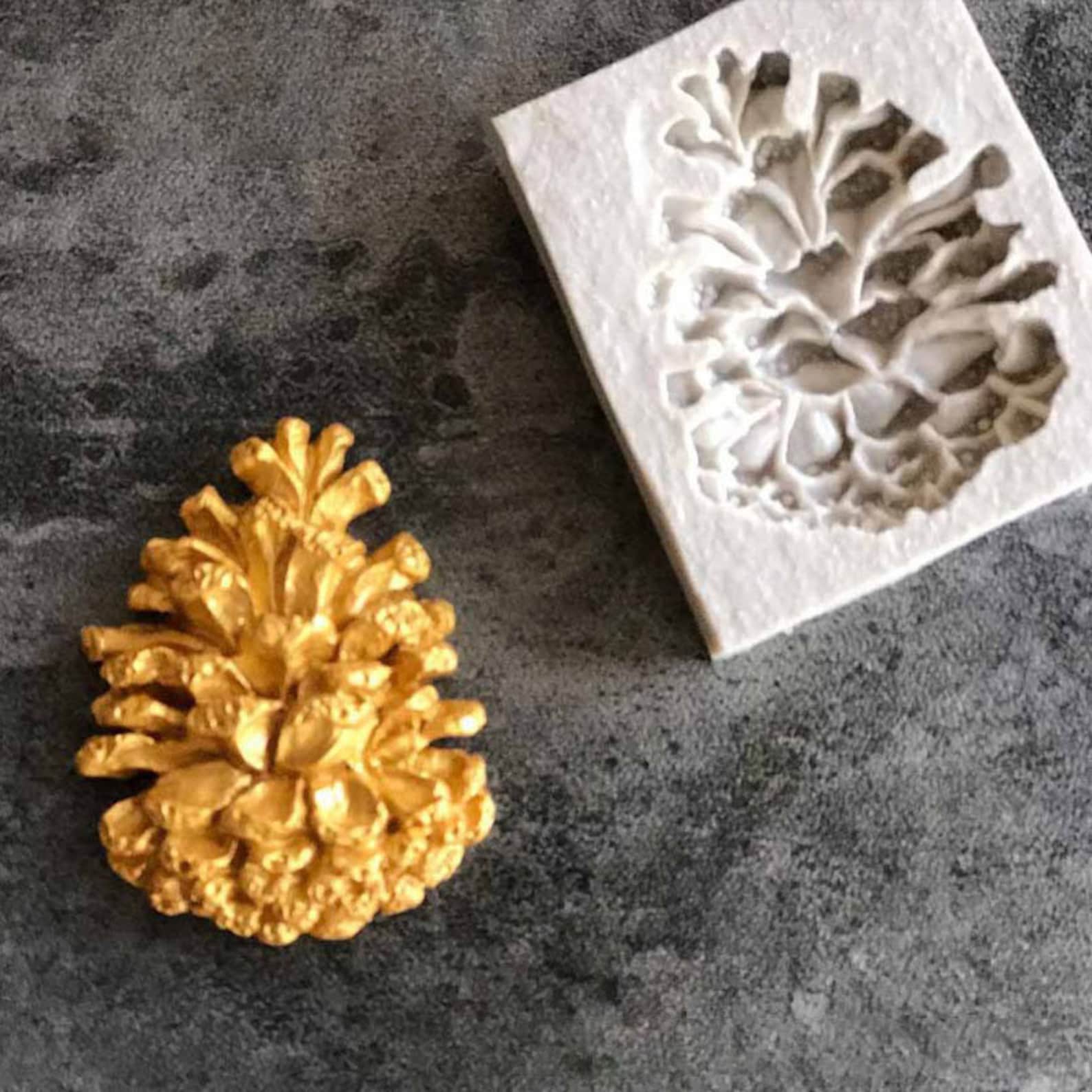 Pine Cone Resin Mold Christmas Silicone Mold Pine Cone Crafts - Etsy