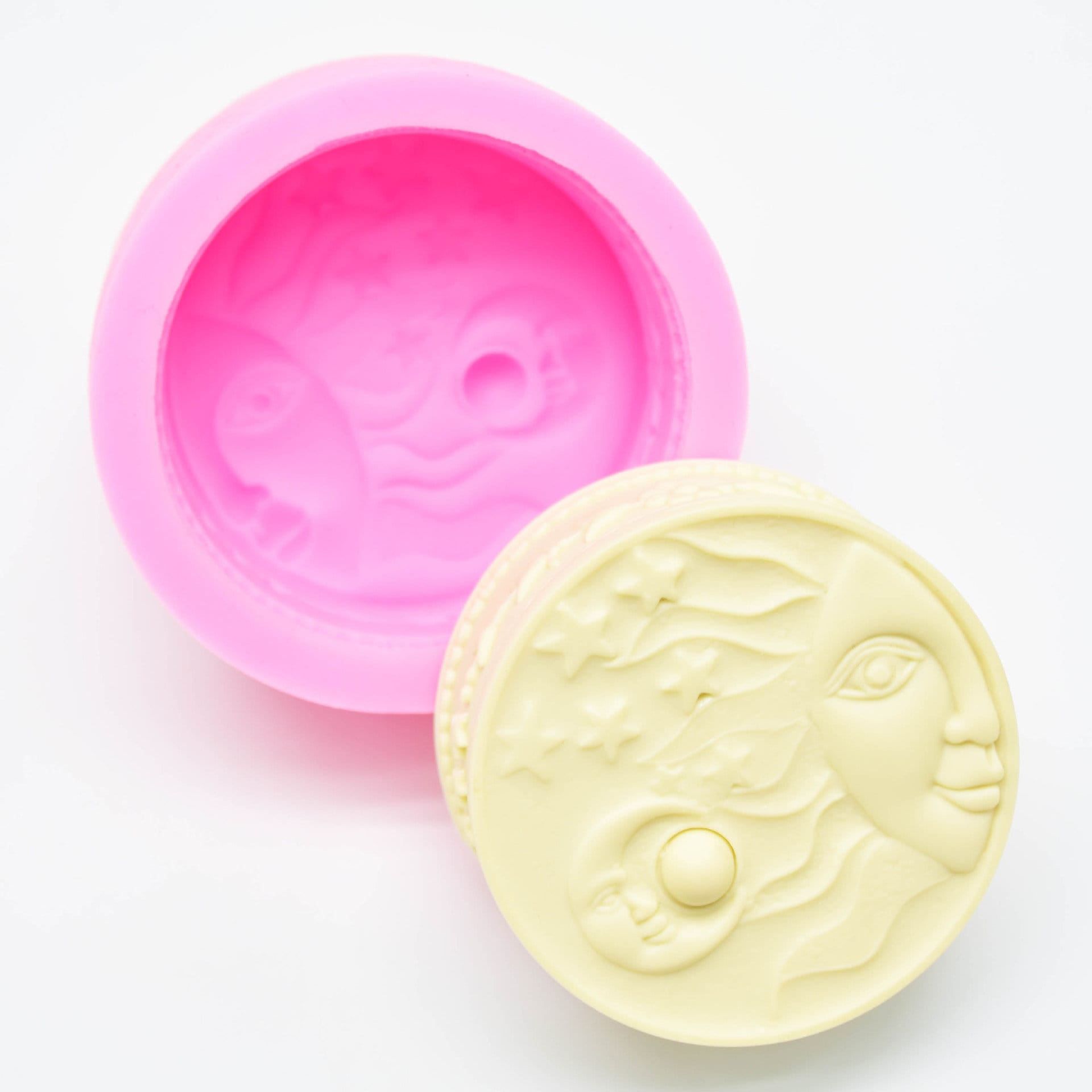 Sun Moon Star Silicone Mold Crescent mold Sun Candle mold For | Etsy