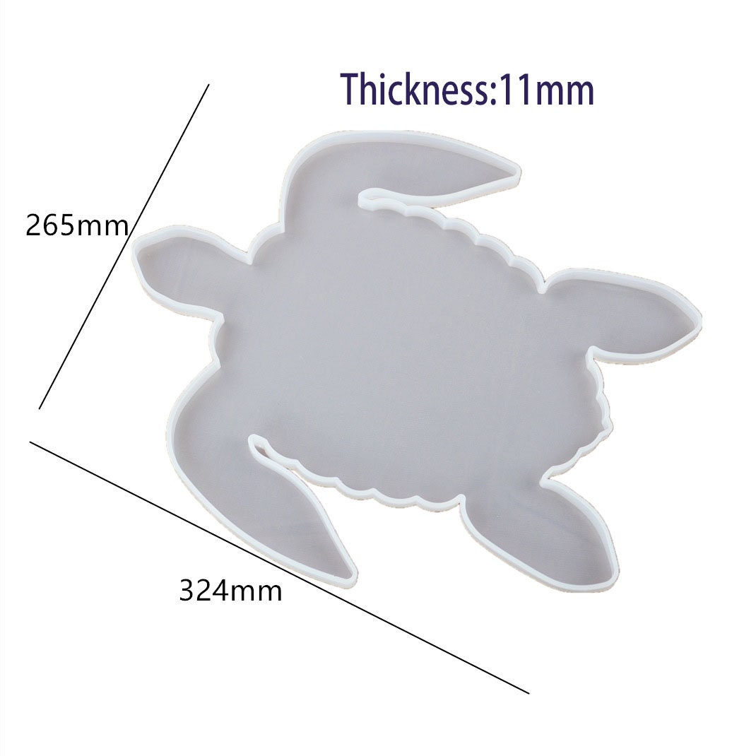 Ocean/turtle Mold Anchor Silicone Mold Large Coaster Mold for - Etsy