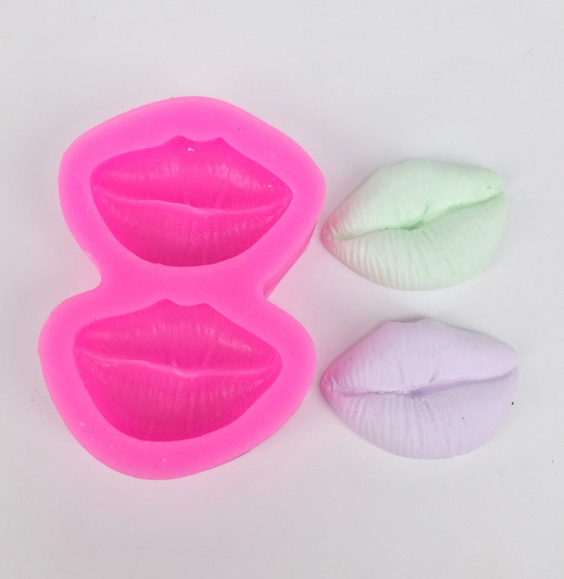 Lips Silicone Mold Vagina Shape Mold Chocolate Fondant Candy Silicone ...