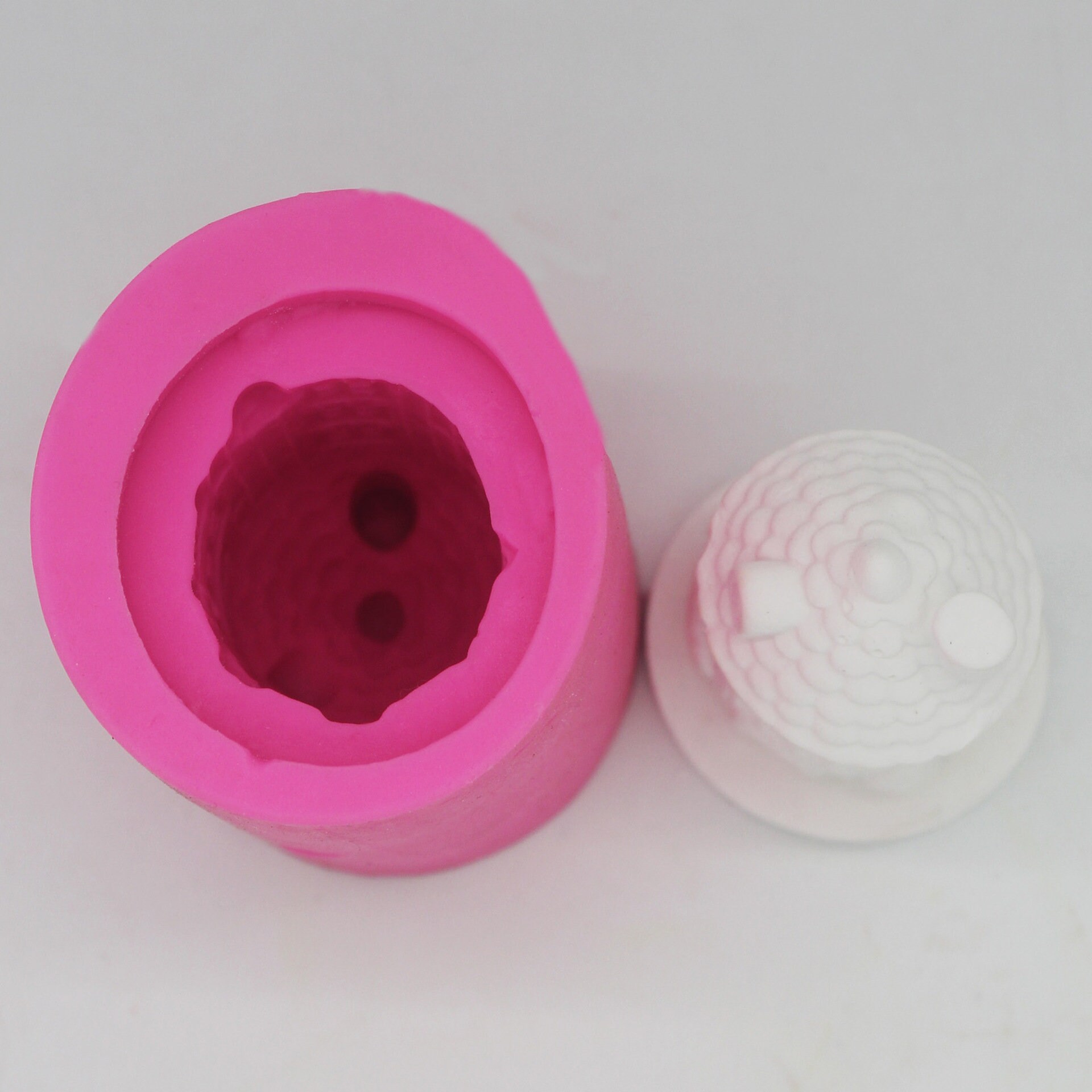 3D Log Cabin Mold House Silicone Mold Log Cabin Candle | Etsy