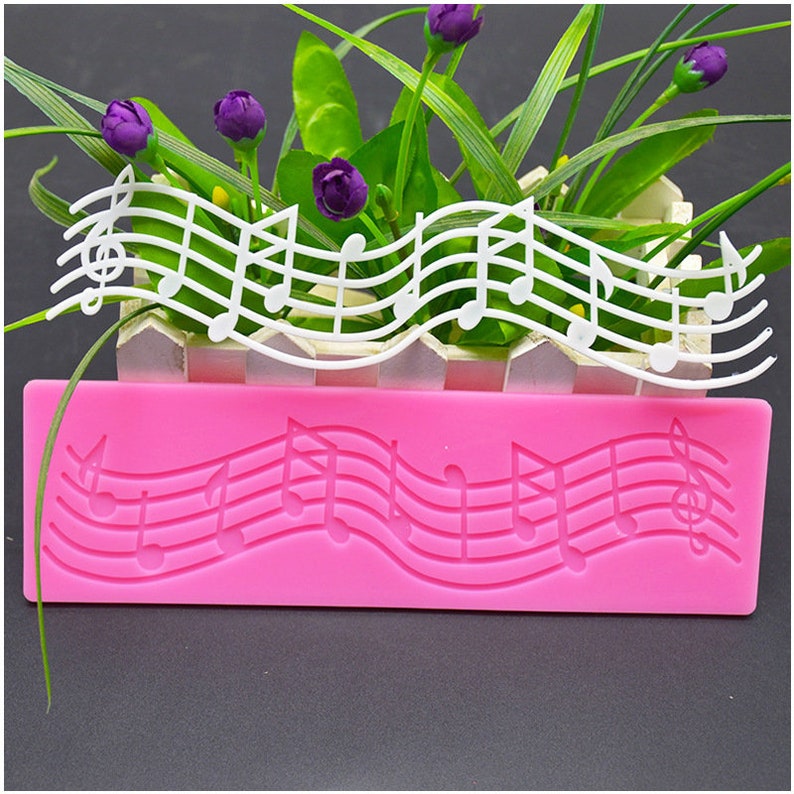 Musical Note Silicone Mold Music Sheet Mold Music Fondant Cake - Etsy
