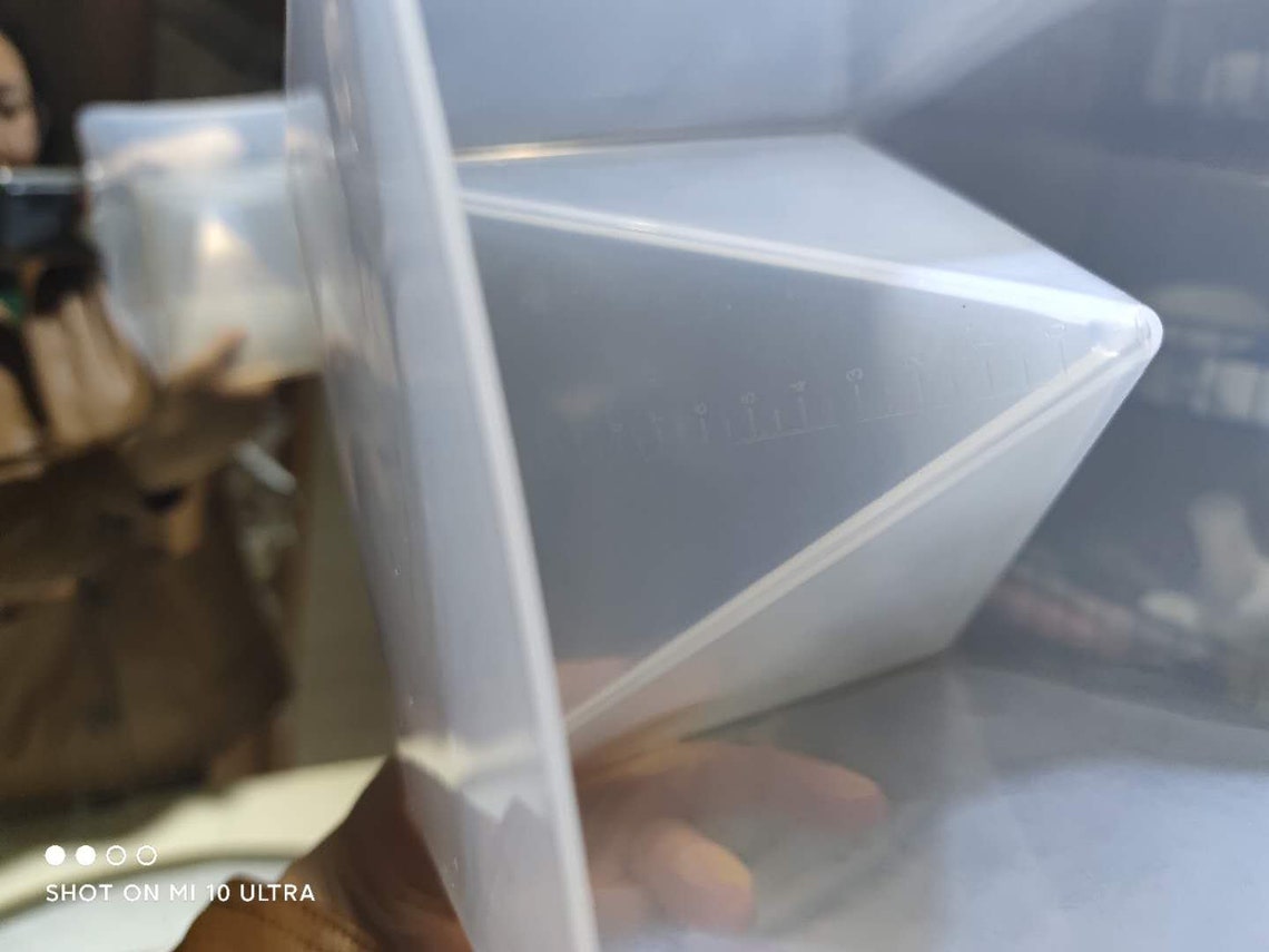 Large Crystal Pyramid Silicone Moldgeometry Resin Mold - Etsy