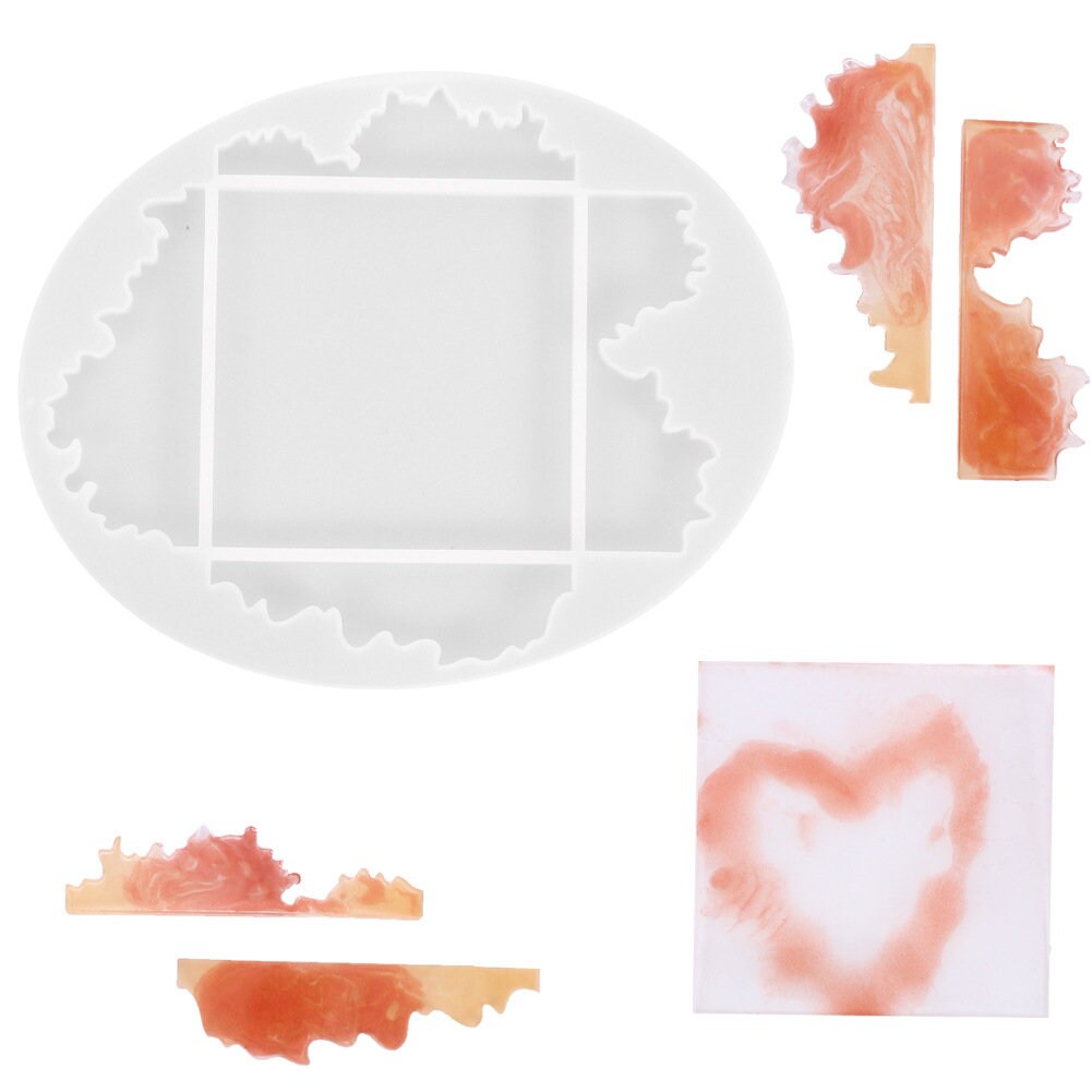 Irregular Silicone mold Large coaster mould resin epoxy mould | Etsy