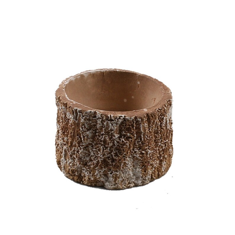 3D Tree Stump Candlestick Mold Plants Pot Mold Concrete | Etsy