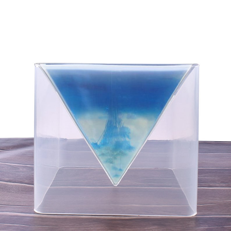 Large Crystal Pyramid Silicone Moldgeometry Resin Mold - Etsy