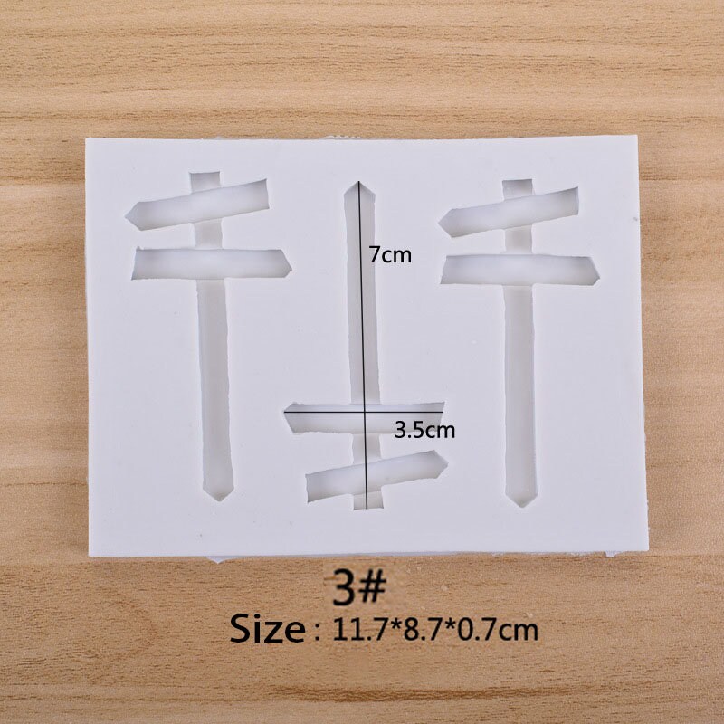 DIY Fence Silicone Mold Ladder Resin Mold Gardening Mold,signpost Mold ...