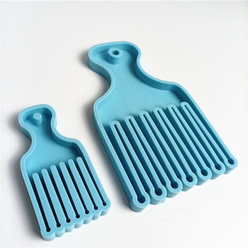 Hair Comb Resin Mold Hair Pick Mold Silicone Mold Handmade - Etsy