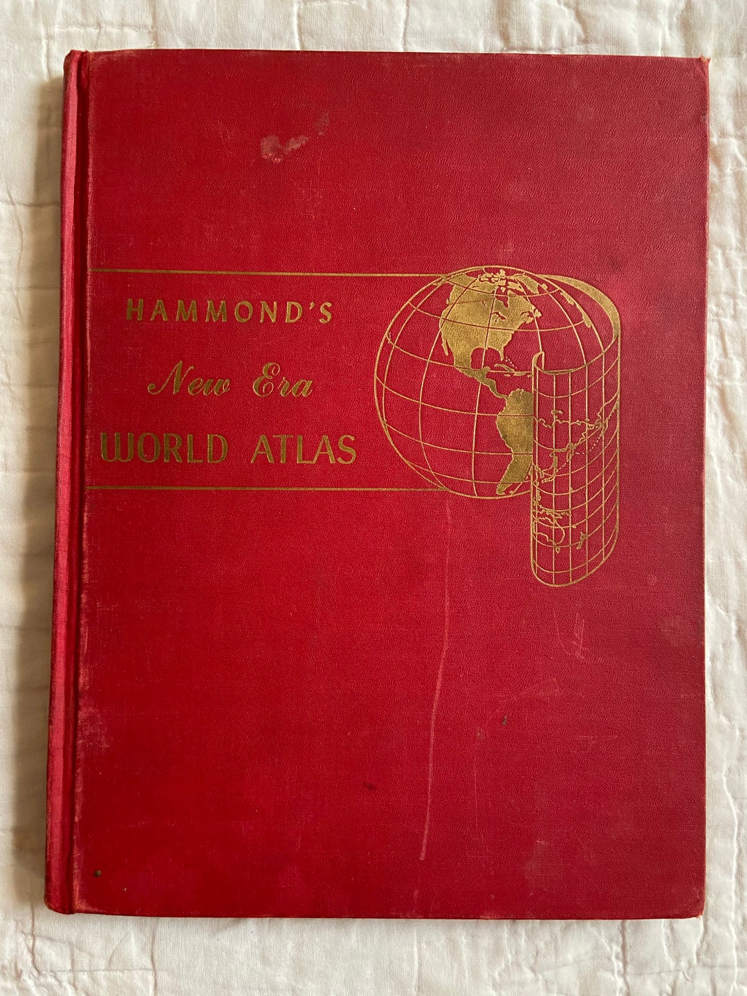 Atlas Hammonds 1952 “new Era World Atlas” - Etsy