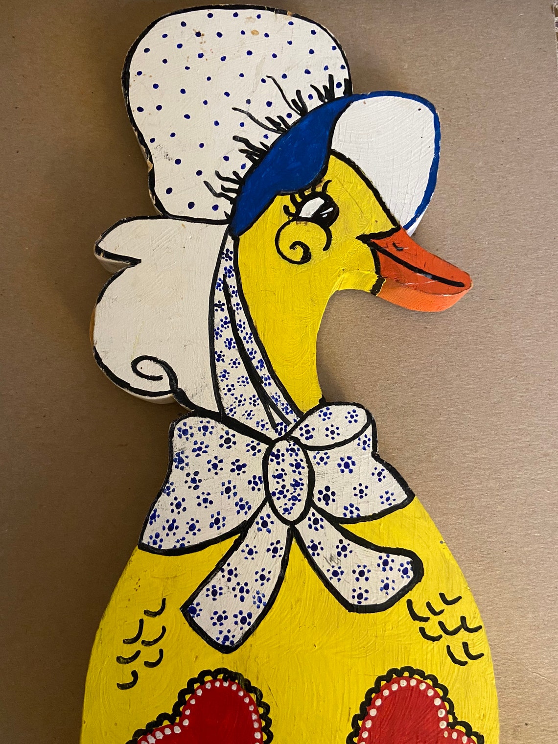 Handmade in the 80s Wooden Mother Goose Childs Room | Etsy
