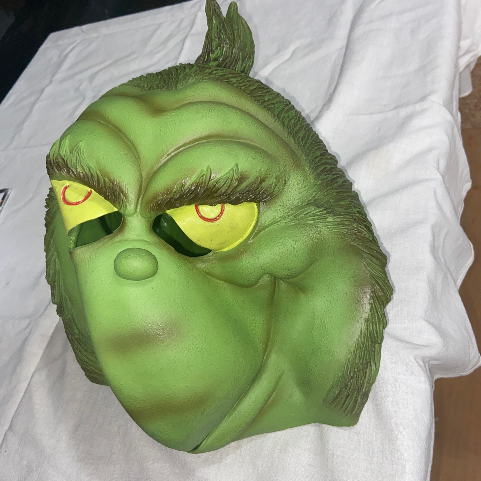 1997 Dr Seuss Vintage Rubber Grinch Mask for Adult Sized Head. - Etsy