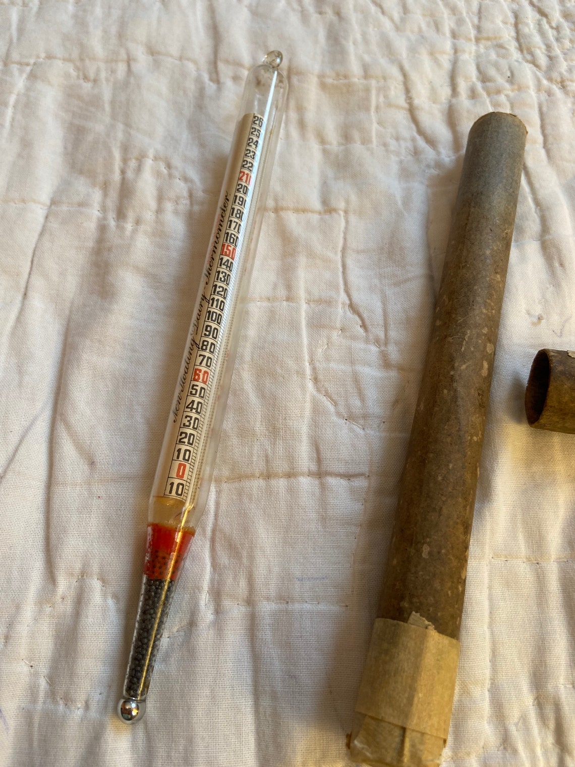 Rare Old Floating Glass Dairy Thermometer Made in Germany With - Etsy