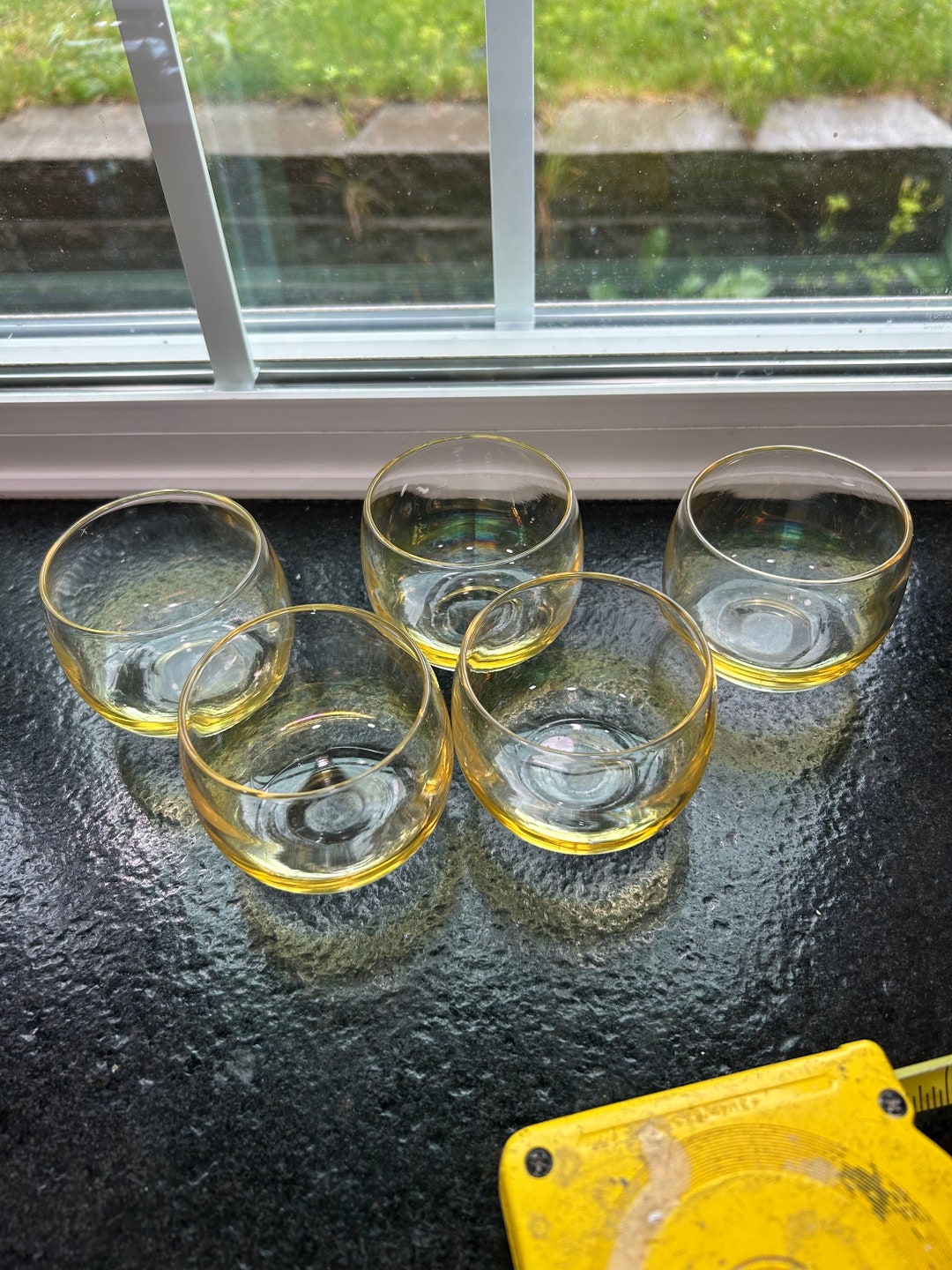 Rare Find!! Five Mini Roly Poly Aprox Four Ounce Cocktail/aperitif ...