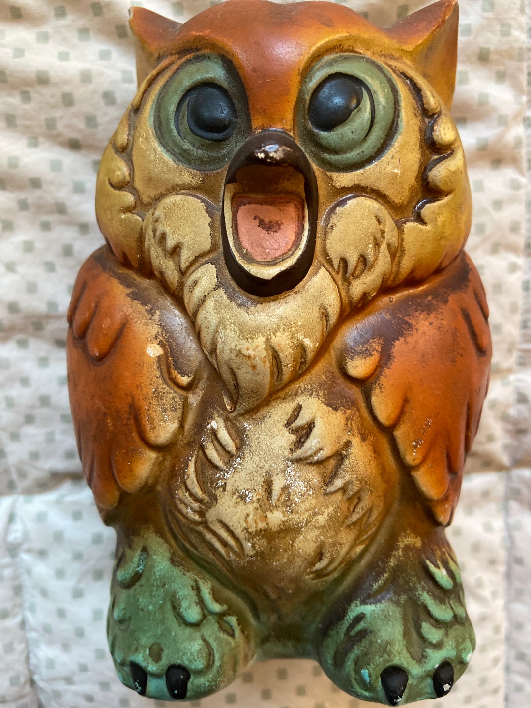 Nice Old Fiftys Owl Bank Made in Japan - Etsy