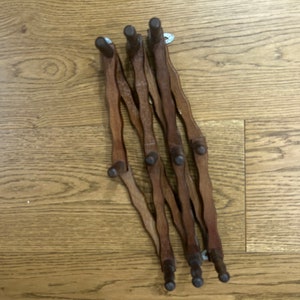 Wooden Accordion Style Cup/mug Holder Hanging for Kitchen Wall. Holds ...