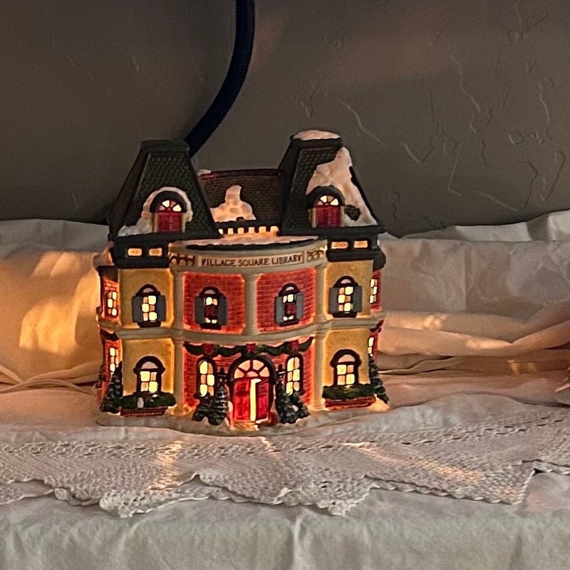 Ceramic Christmas Village - Etsy