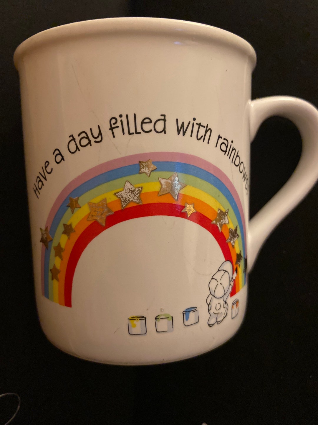 Vintage Hallmark Mug Mates Mug “have a Day Filled With Rainbows and ...