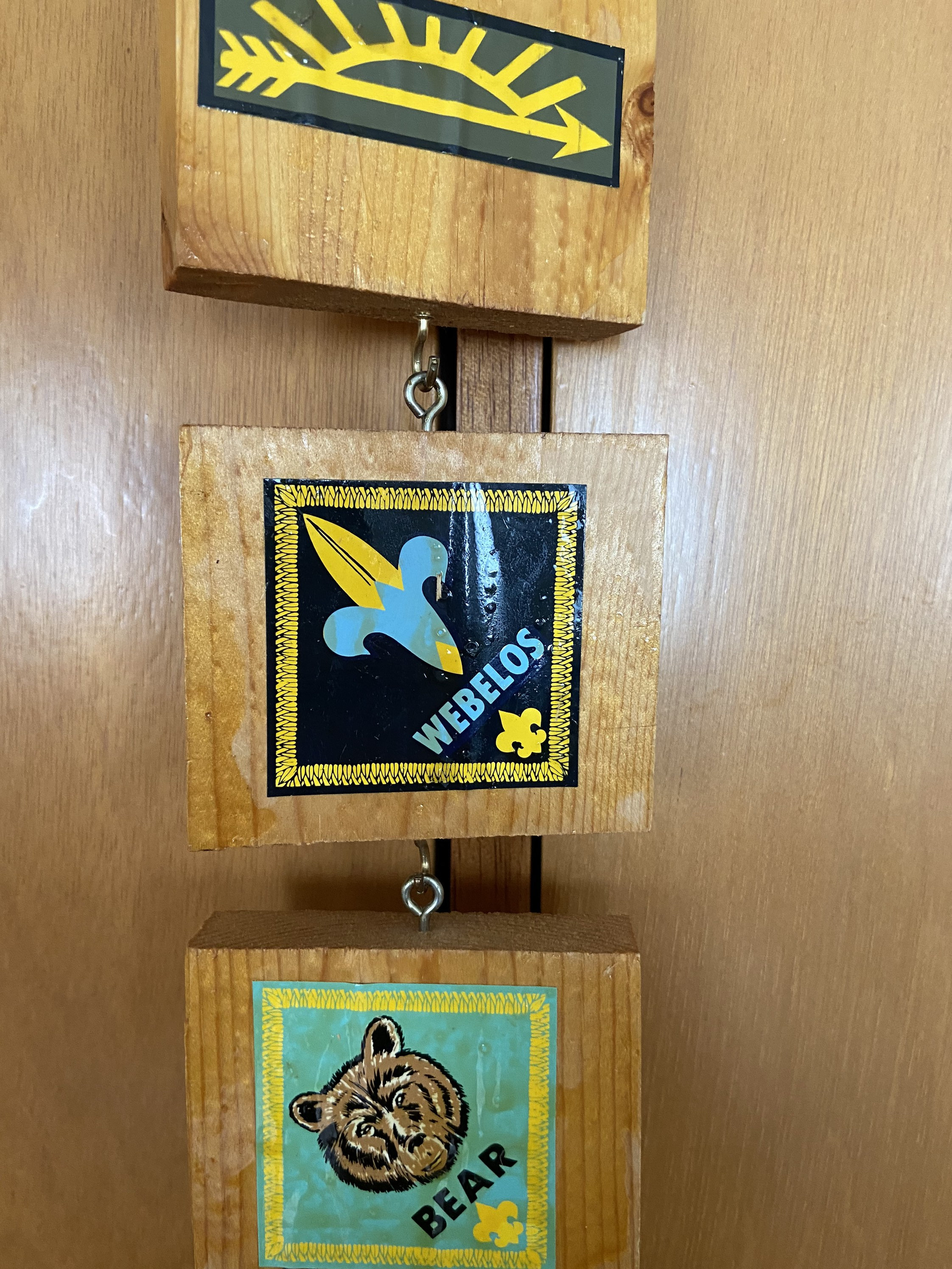 Handmade vintage cub scouts memorabilia made of wood | Etsy