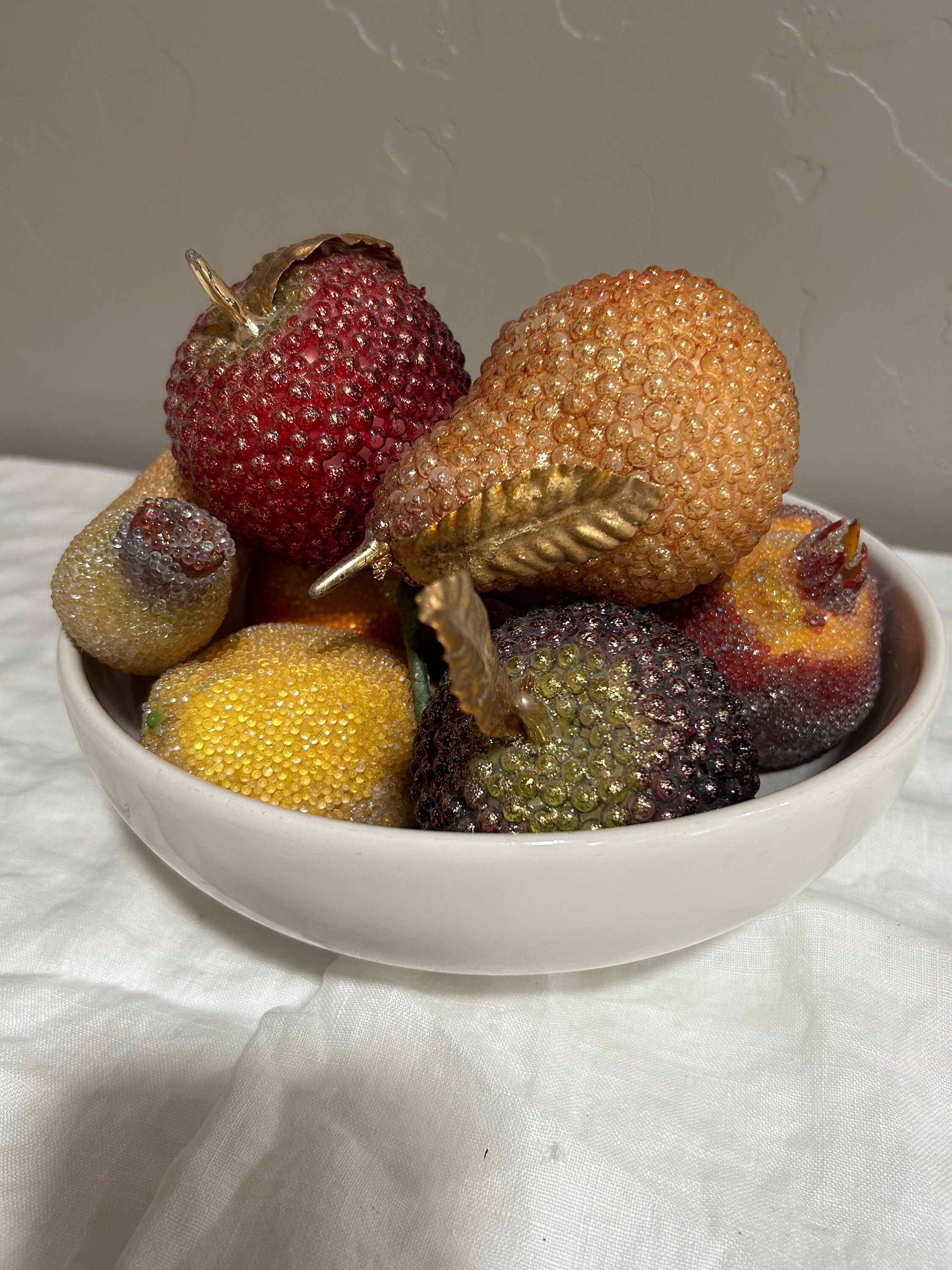 Styrofoam Trees With Pictures Of Fruit