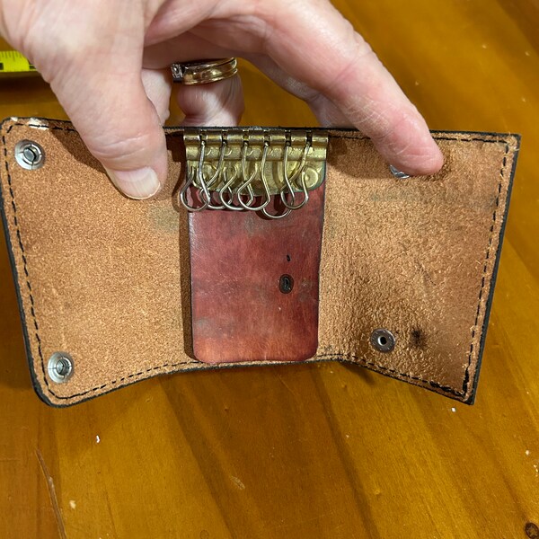 Leather Harley Key Fob Holder - Etsy